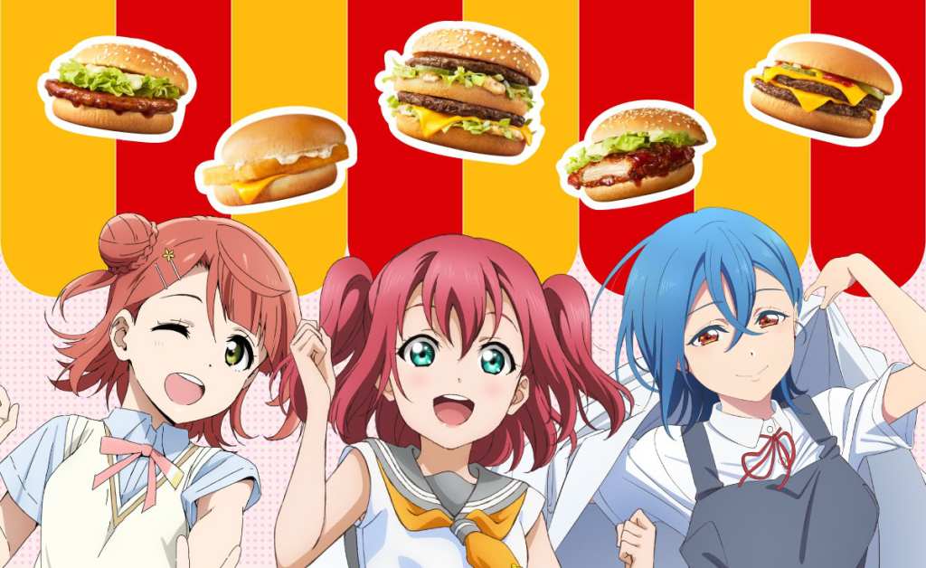 McDonald's Japan teams up with Love Live!'s AiScReam for new promotion