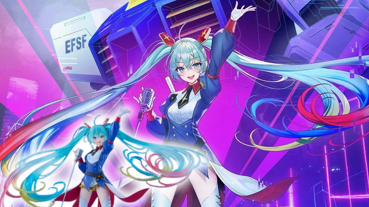 First look at Hatsune Miku's new Gundam collab figure revealed as ...