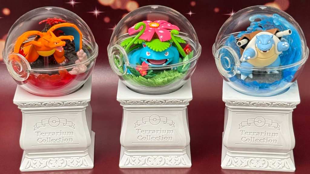 New Pokémon Terrarium figures focus on Kanto region favorites