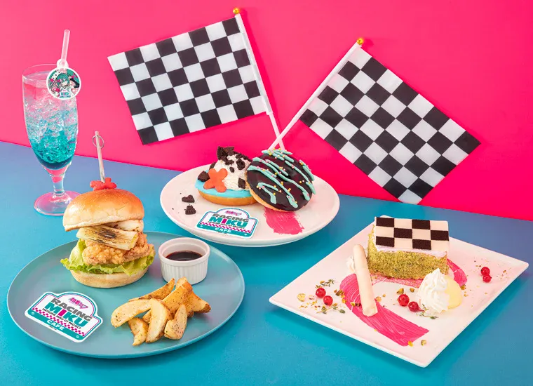 Full menu and merch revealed for Tokyo's new Racing Miku themed cafe