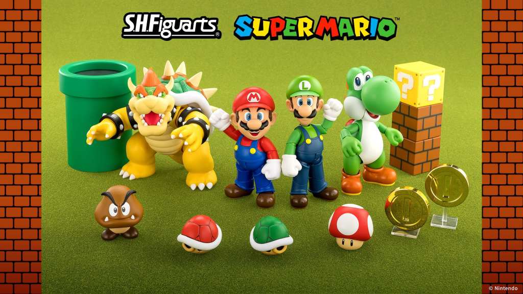 Super Mario S.H.Figuarts action figures set to return after 10 years