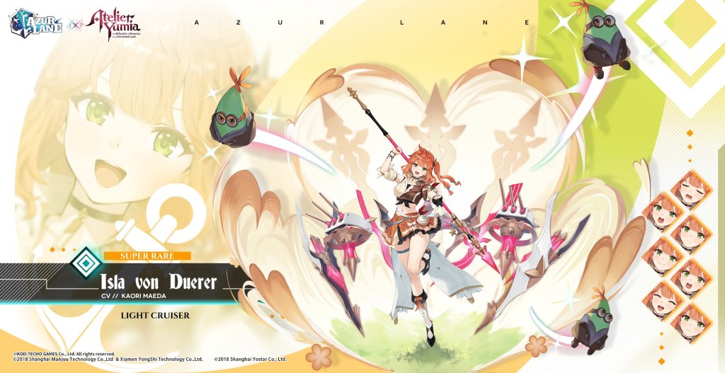 Yostar reveals start date for Azur Lane's Atelier Yumia collaboration