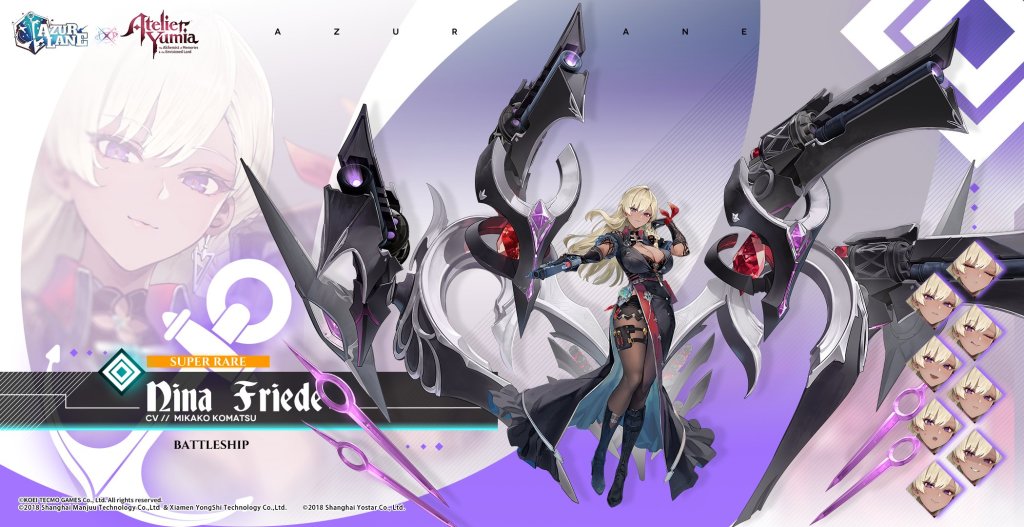 Yostar reveals start date for Azur Lane's Atelier Yumia collaboration