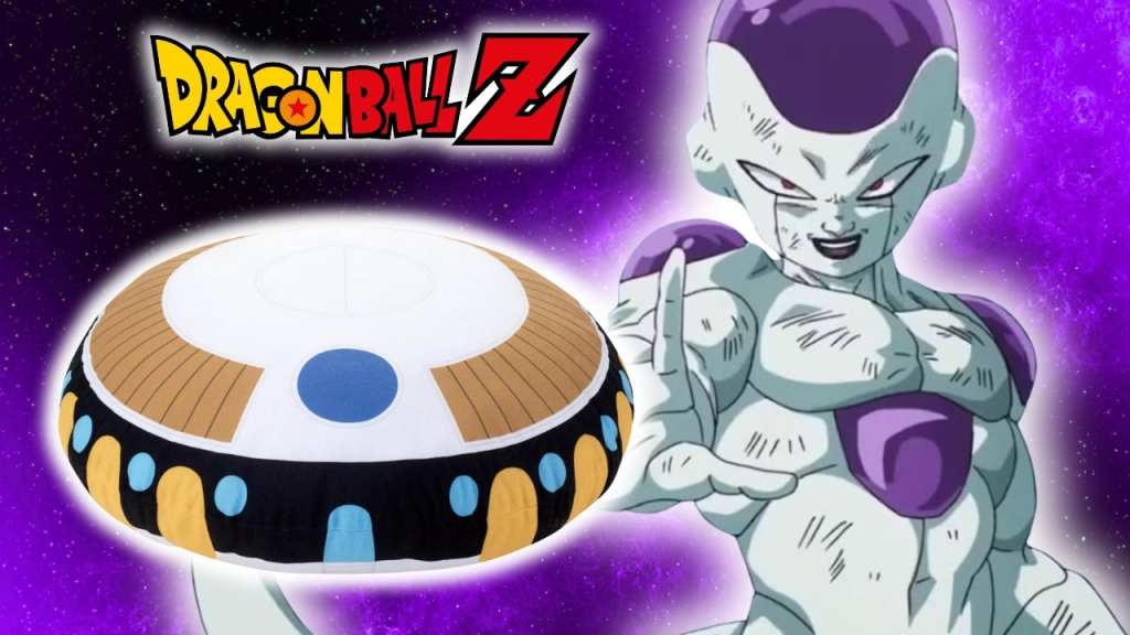 Banpresto releases huge new plush of Frieza's spaceship from Dragon Ball Z