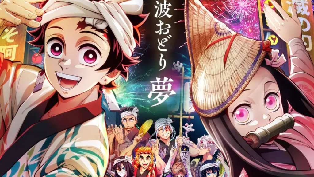 Demon Slayer teams up with one of Japan's most famous summer dance ...