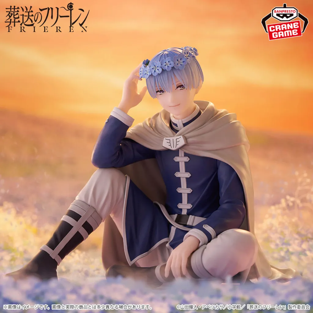 New Frieren prize figures recreate the series' iconic "flower crown" scene