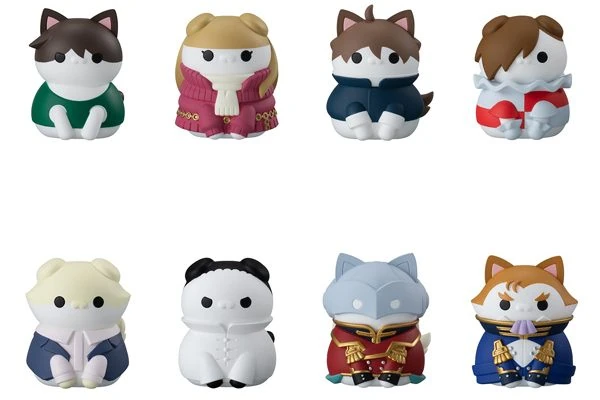 New figures reimagine Gundam Wing characters as cats for series 30th ...