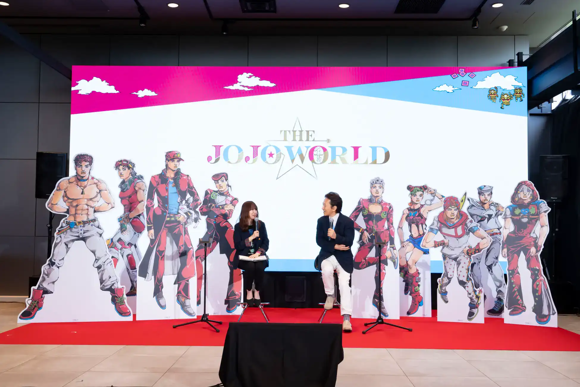 Hirohiko Araki attends opening ceremony for Tokyo's new JoJo's Bizarre Adventure store