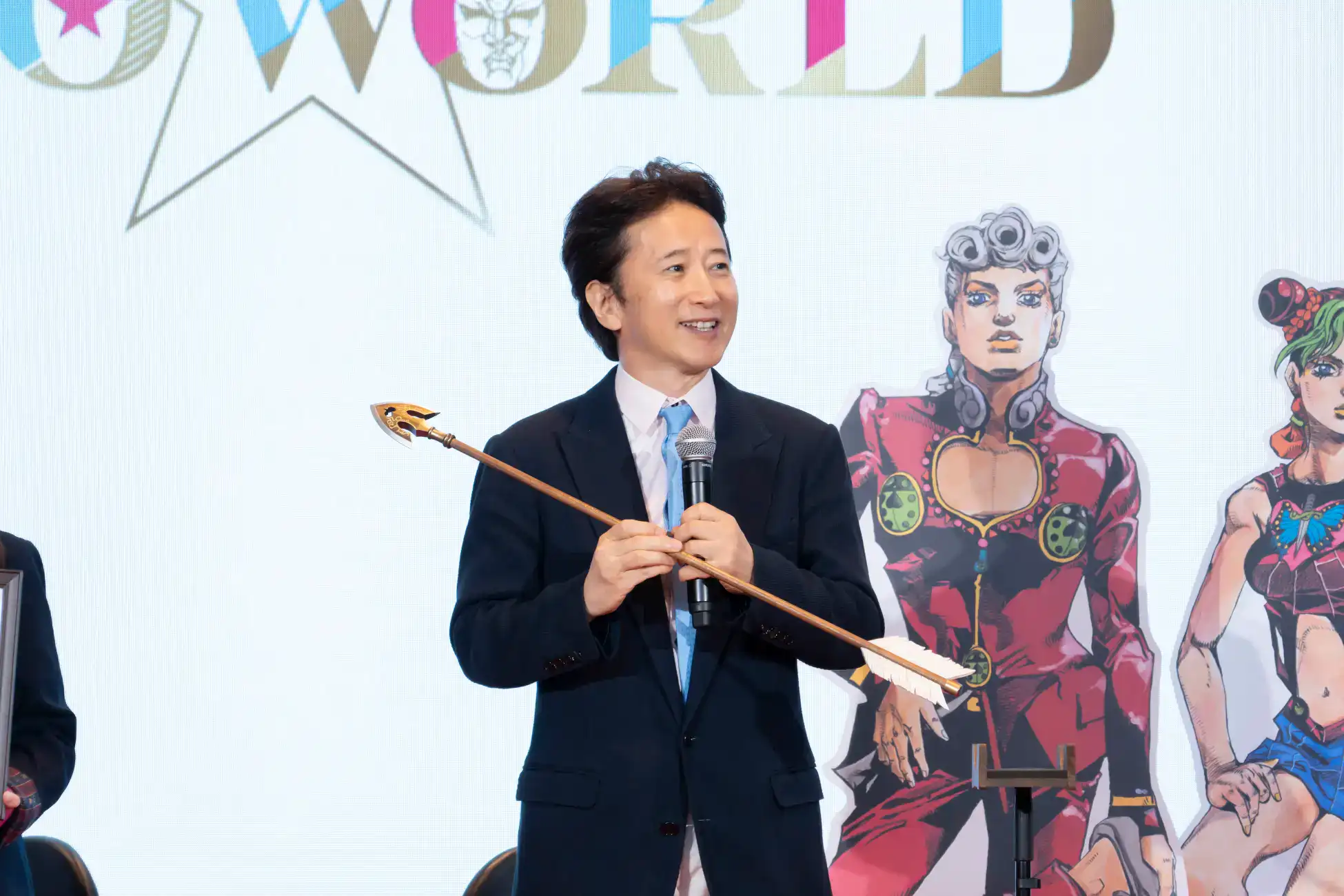 Hirohiko Araki attends opening ceremony for Tokyo's new JoJo's Bizarre Adventure store