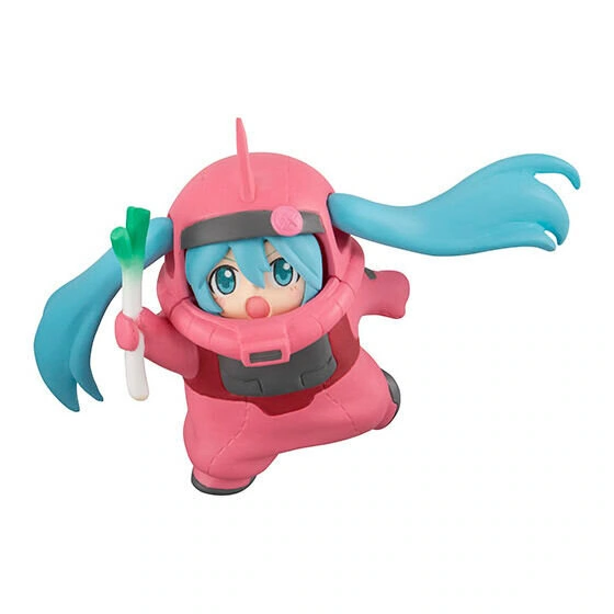 Miku becomes a mobile suit for cute new Gundam collab Gashapon figures