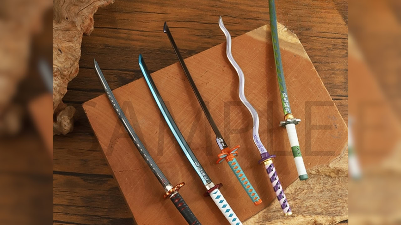 New Demon Slayer merch turns the series' Nichirin Swords into practical ...