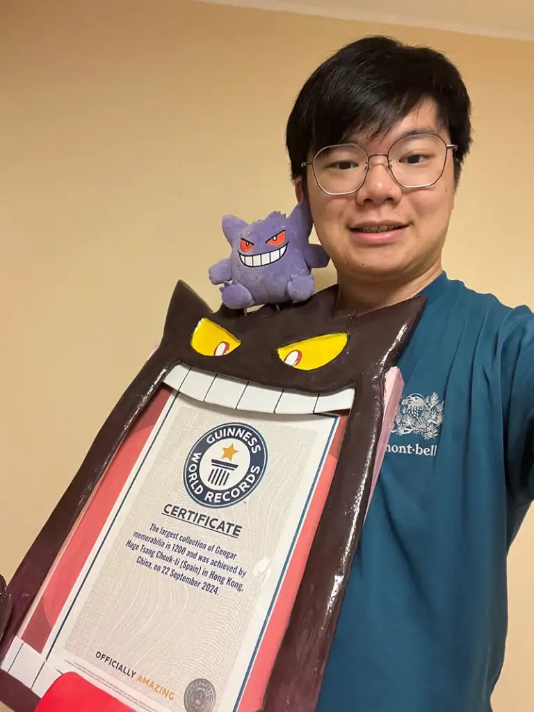 Pokémon fan achieves Guinness World Record for massive Gengar collection