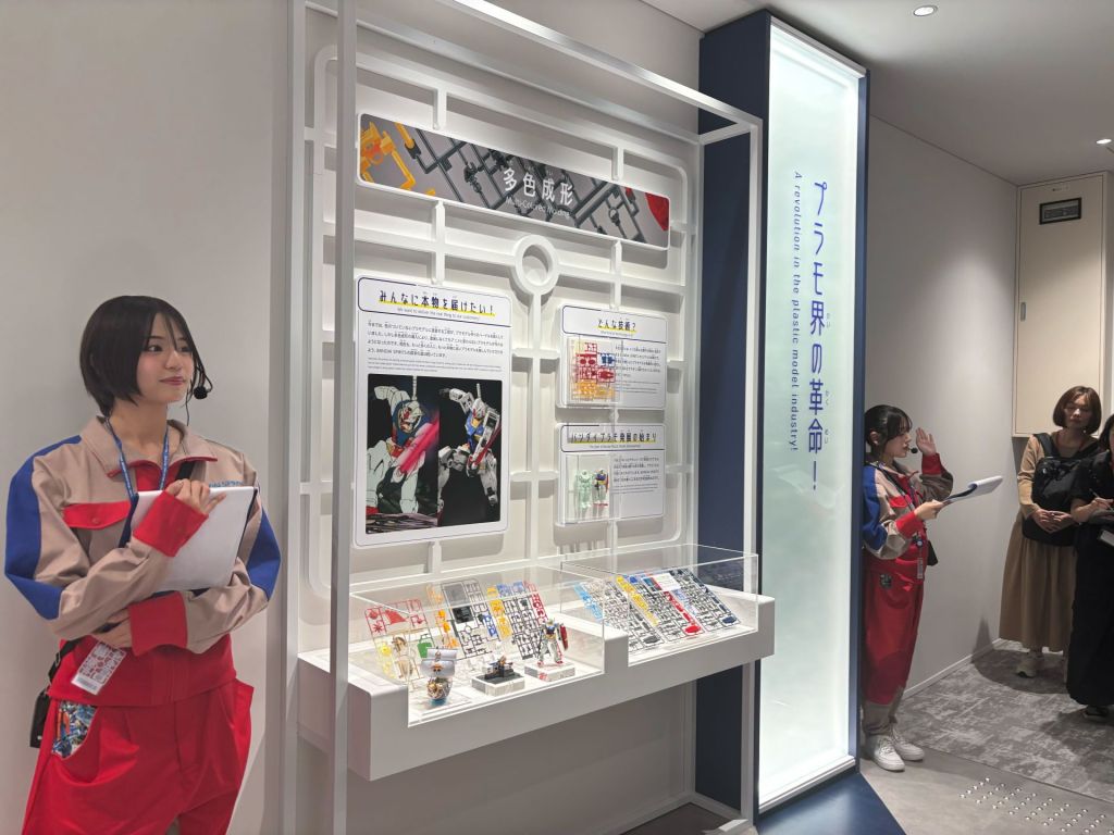 We got the best look yet at the new Gundam museum that's closed to tourists