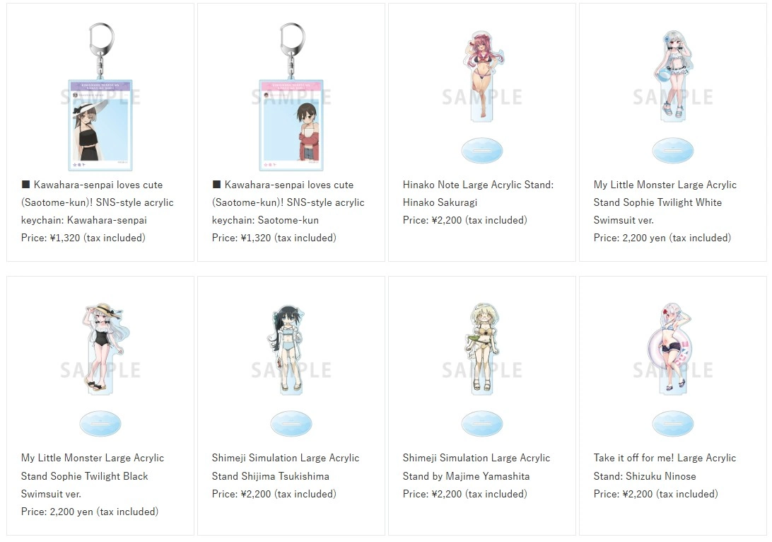 Comic Cune 10th Anniversary pop up shop opens in Tokyo this month