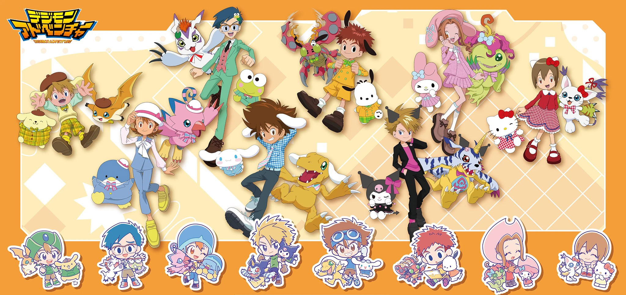 Orders open for huge new Digimon x Sanrio collab merchandise range