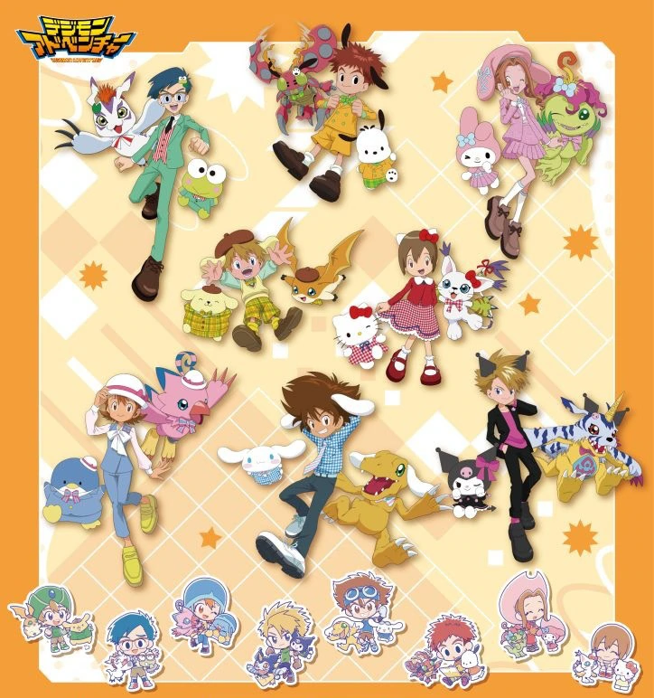 Orders open for huge new Digimon x Sanrio collab merchandise range