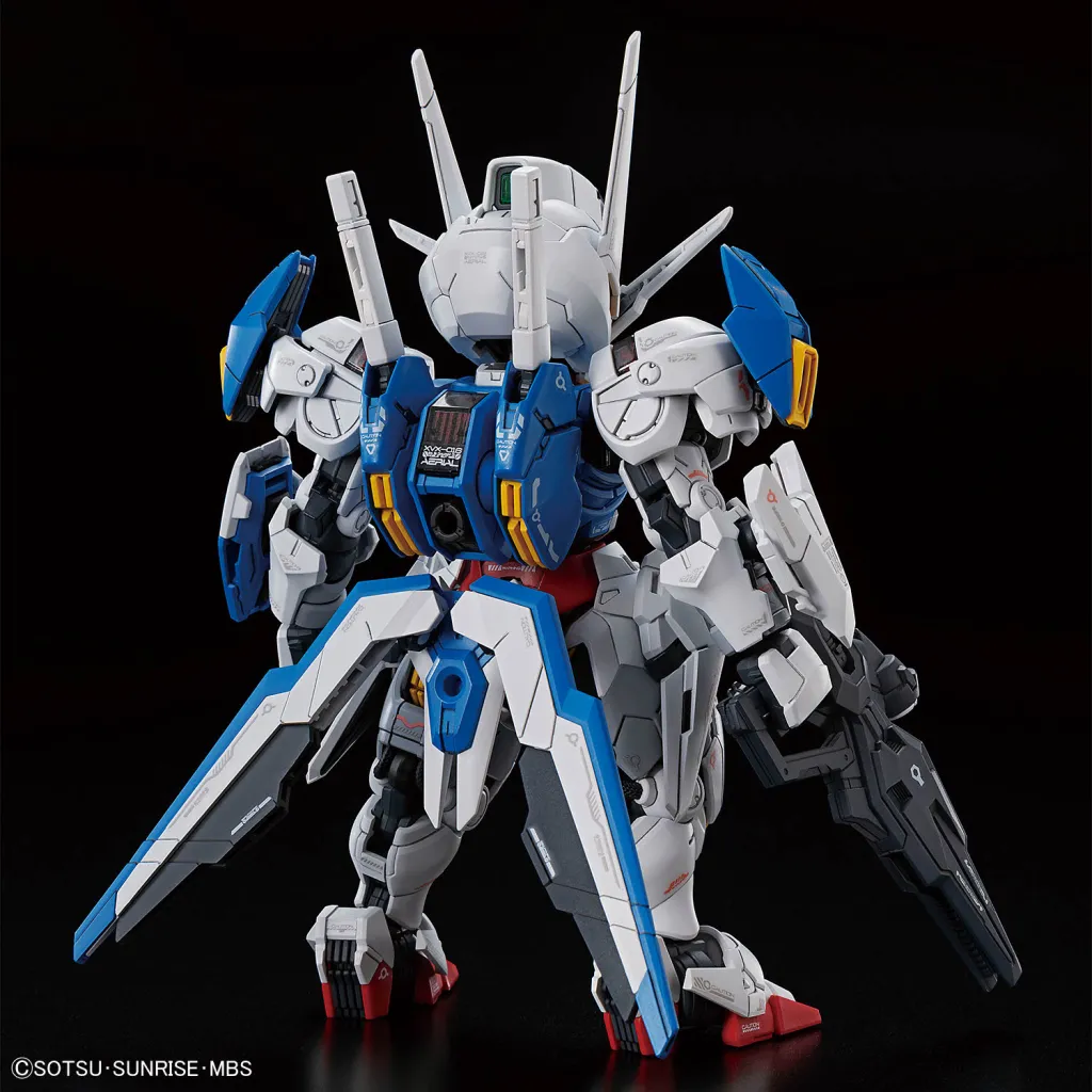 BANDAI offers best look yet at the upcoming MGSD Gundam Aerial model kit