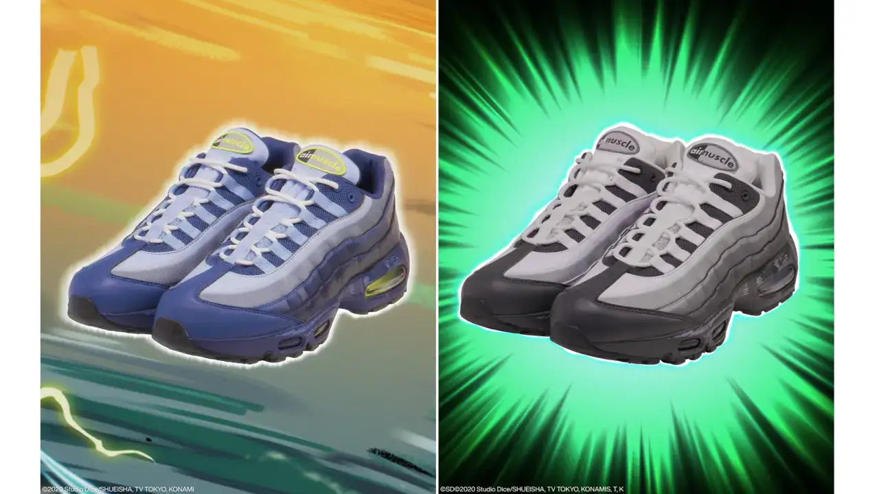 Nike drops release info for Yu-Gi-Oh! "Air Muscle" Air Max 95 collab ...