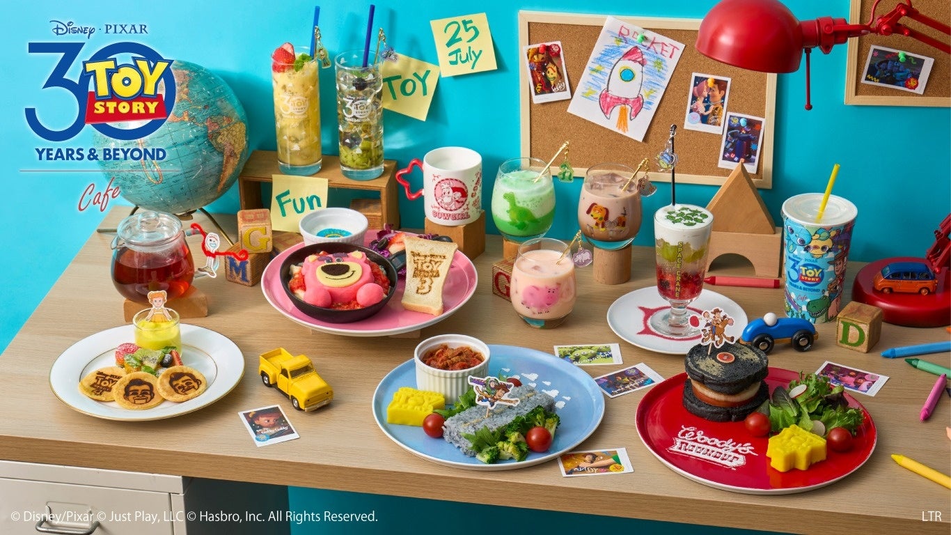 Toy Story 30th anniversary collab cafe opens in stores across Japan ...
