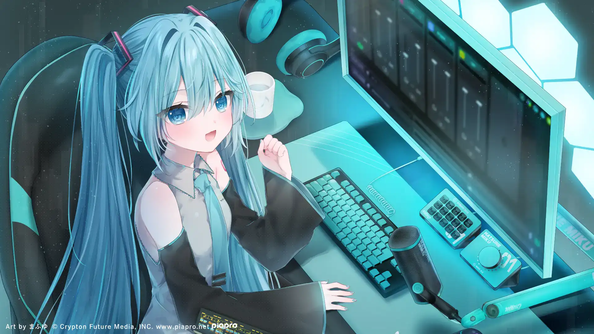 Elgato reveals a new line of Hatsune Miku themed streaming gear
