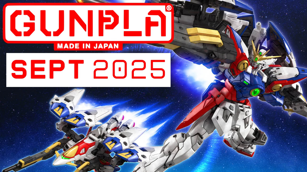 The Gunpla release schedule for September 2025 is packed with new kits