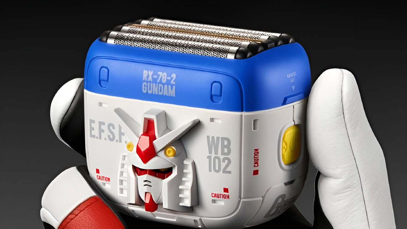 New RX-78-2 Gundam electric shaver arrives to help fans with their ...